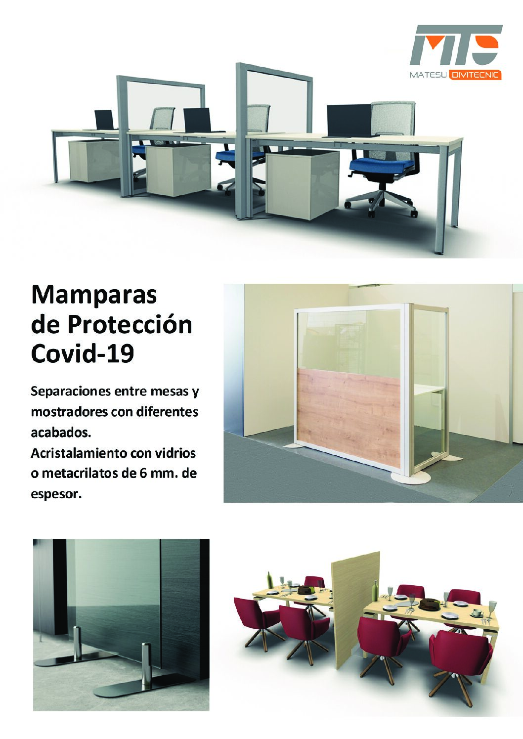 Biombos de protección - Matesu